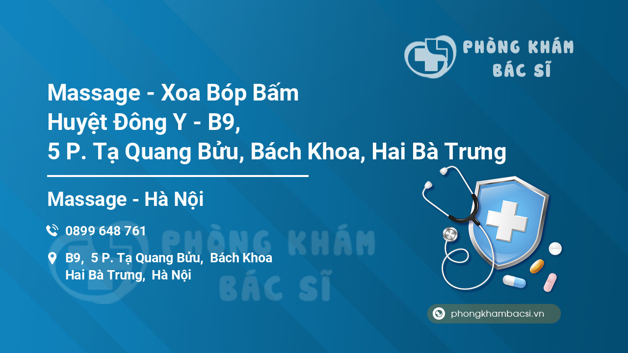[review] Massage Xoa Bóp Bấm Huyệt Đông Y B9 5 P Tạ Quang Bửu